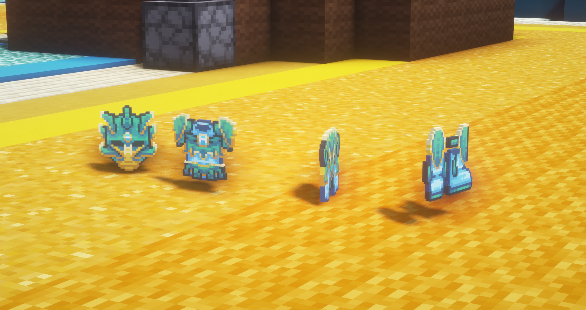 Aqua Dragon Set | Chunkfactory